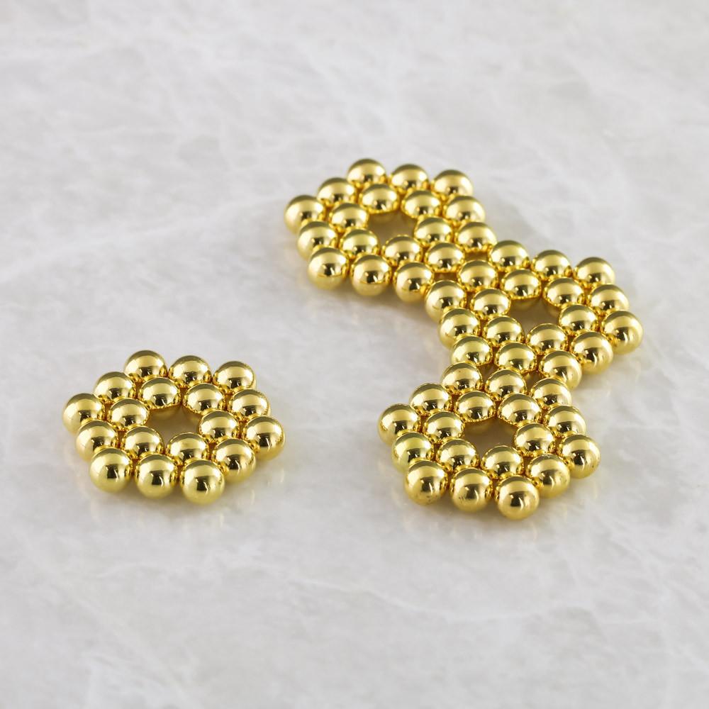 18 Hex: 22k-Gold Neoballs 5mm Magnetic Balls | Neoballs Marketplace by ...